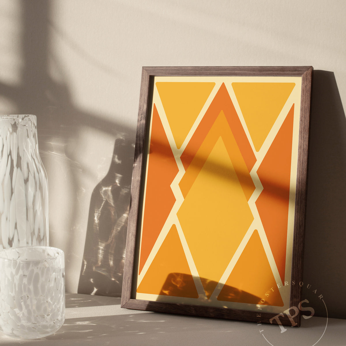 Sharp Sunset - Art Print – The Poster Square